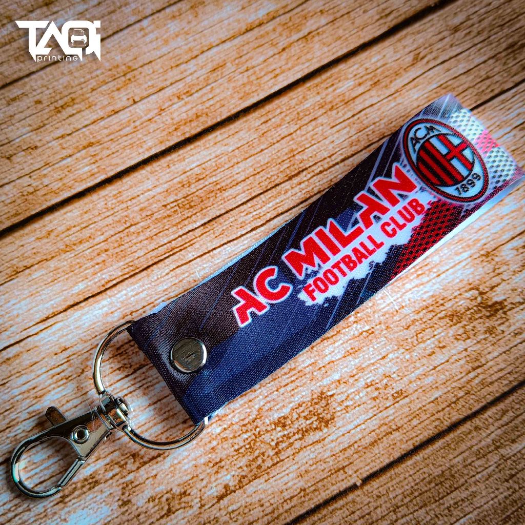 GANTUNGAN Ac Milan Keychain Lanyard Ac Milan | Shopee Malaysia