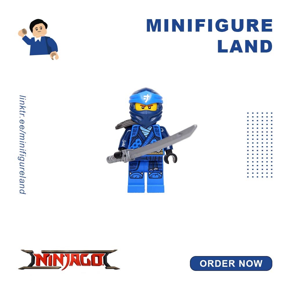 Lego Ninjago - Jay - Crystalized - 71771 | Shopee Malaysia