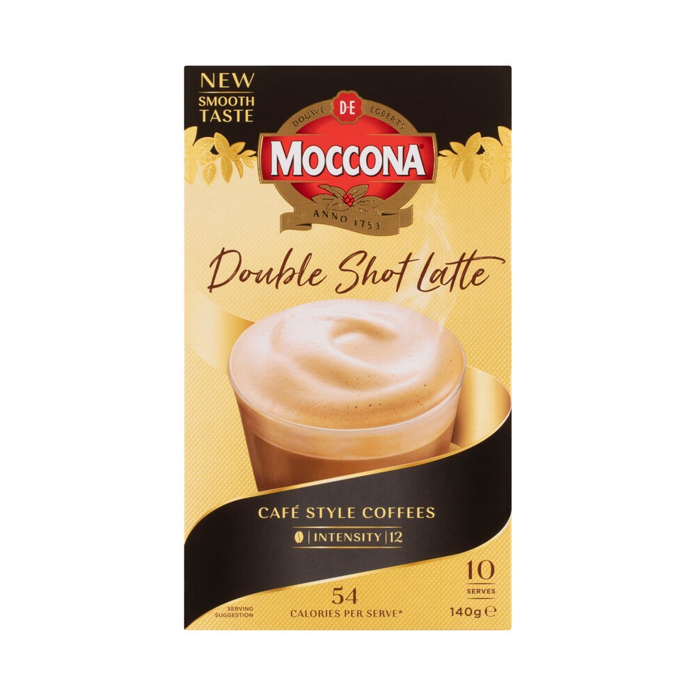 Moccona Double Shot Latte Sachets | 10 Packs Of Australia | Shopee Malaysia