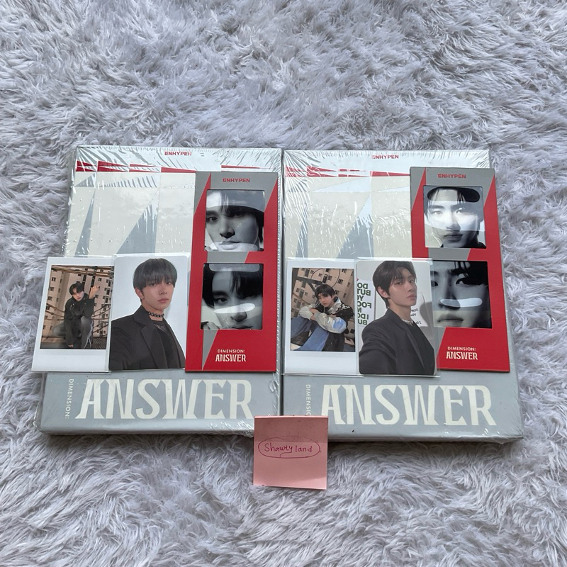 Unsealed READY ALBUM ENHYPEN DIMENSION ANSWER YET NO JAKE JUNGWON ...