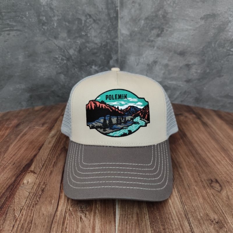 Bsseball Trucker Polemic Mountain Hat | Shopee Malaysia