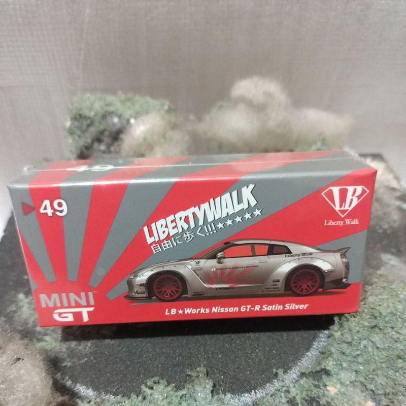 Mini GT 49 LB*Works Nissan GT-R Satin Silver (Free Protector) | Shopee ...