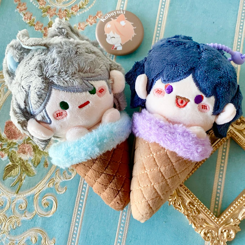 [Ready]15cm Alhaitham Wanderer Cat Ice Cream Cone Plushie plush doll ...