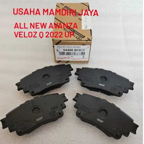 Rear Brake Pads DISC ALL NEW AVANZA VELOZ Type Q 2022 UP 04466-B1010 ...