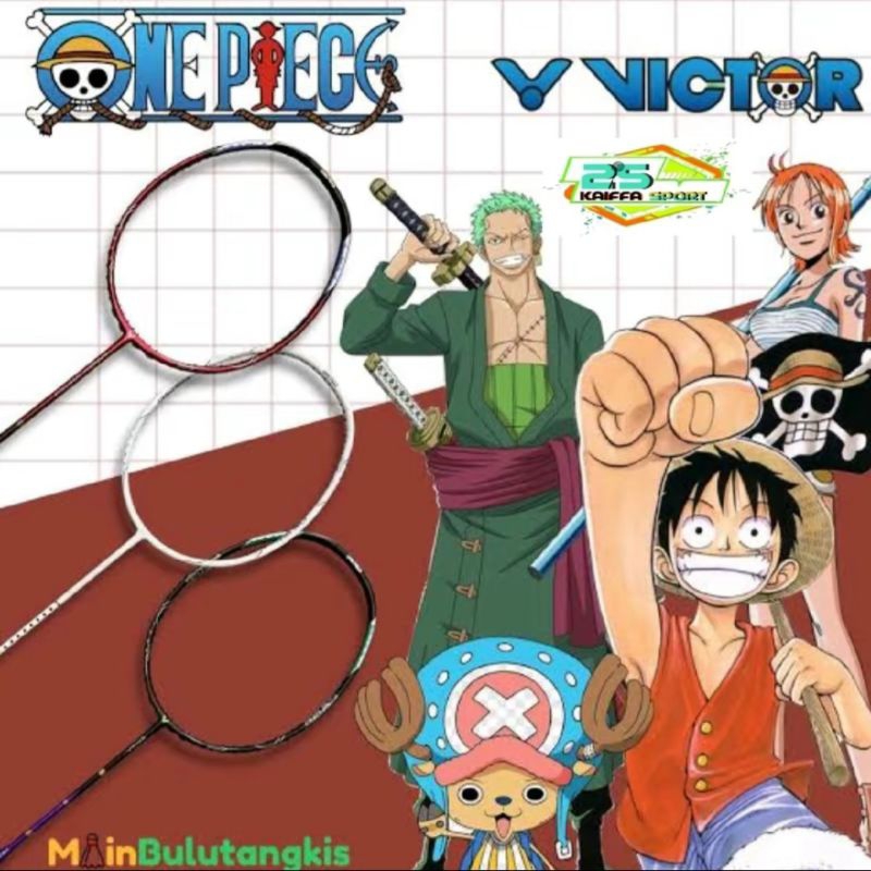 One PIECE 30LBS BADMINTON RACKET | Shopee Malaysia