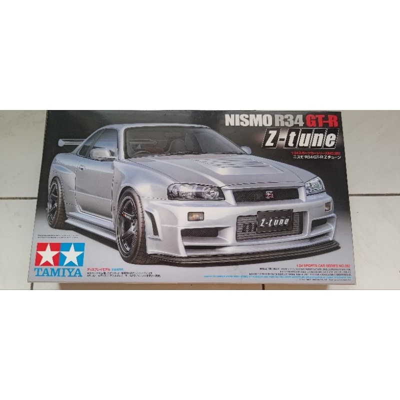 1/24 Model Kit Mokit Tamiya nismo R34 GT-R z-tune | Shopee Malaysia