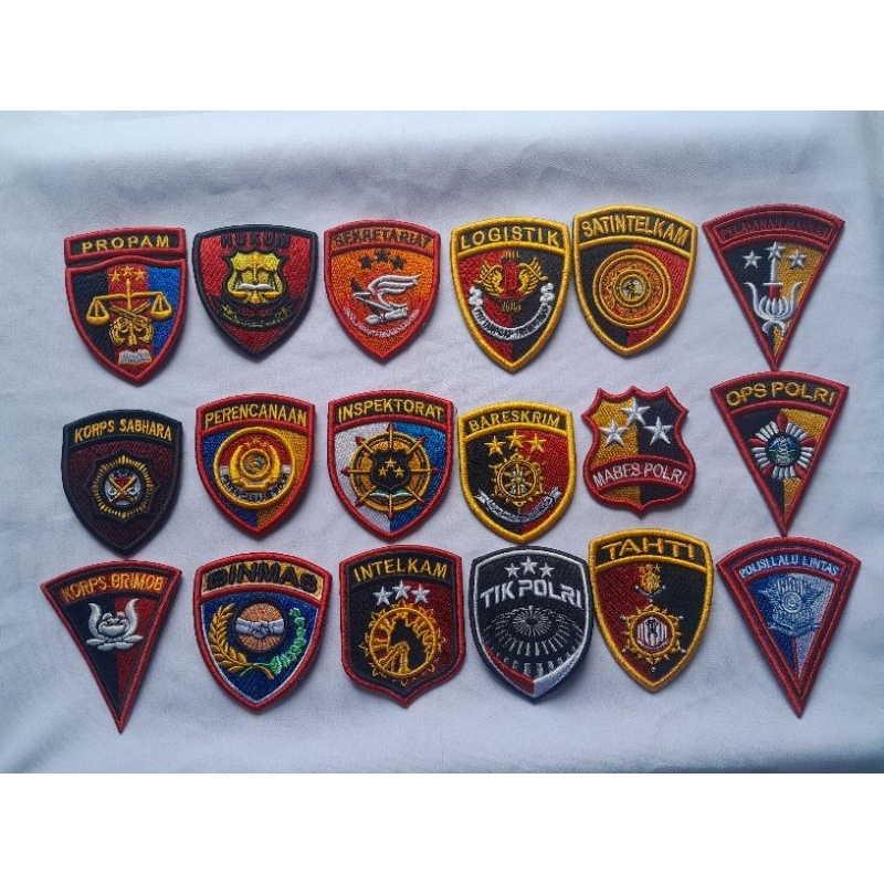 National Police unit arm logo, bareskrim, Criminal Investigation ...