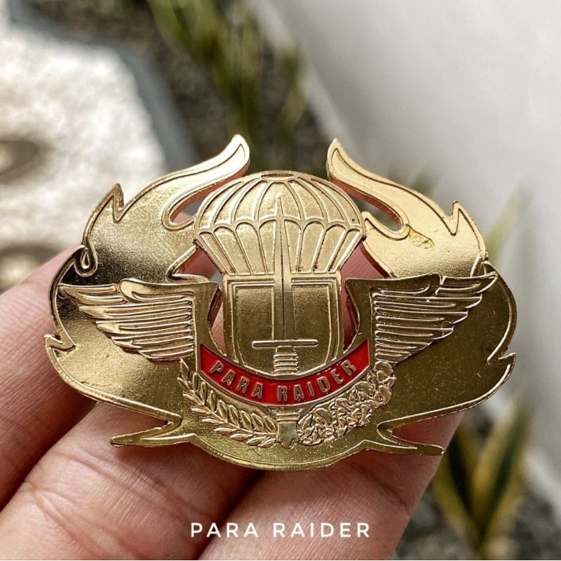 Original PARA RAIDER Brevet Wing Brivet 100% brass | Shopee Malaysia