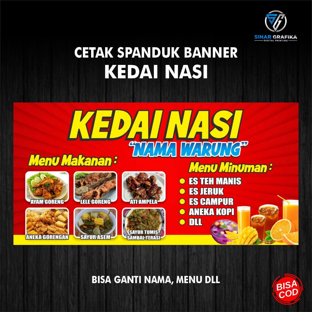 Rice stall banner | Rice Shop Banners Can Customize Designs and Change ...