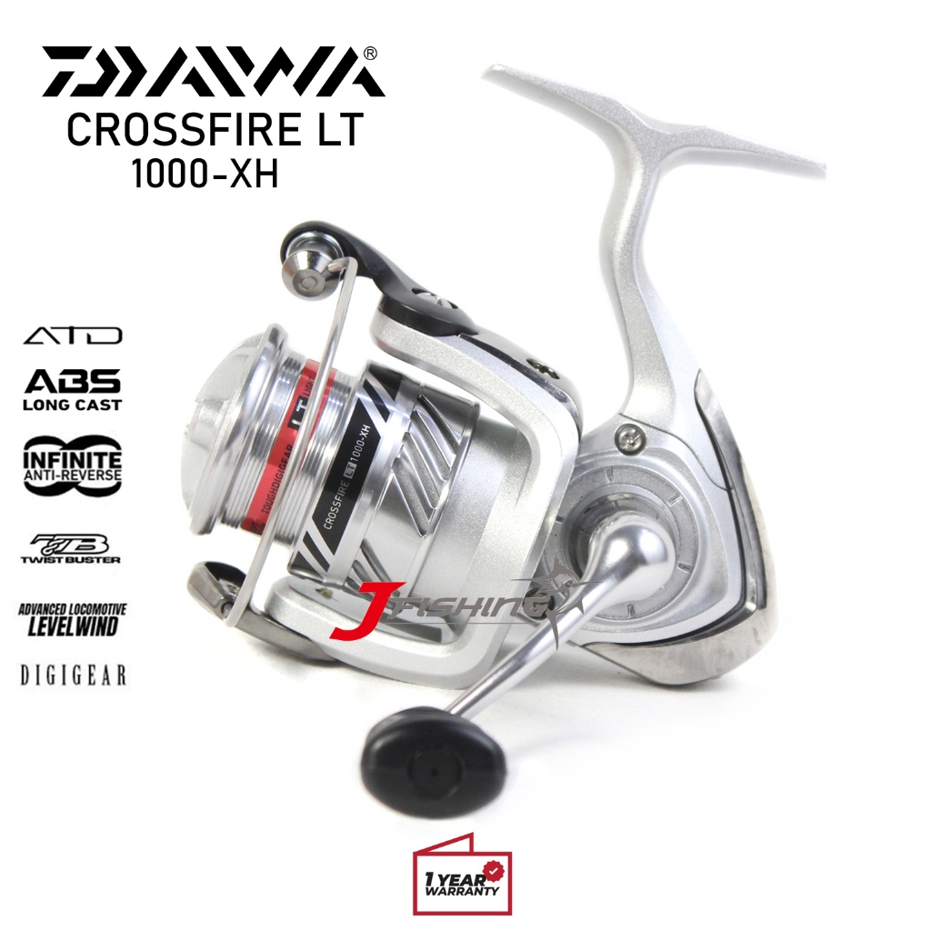 DAIWA CROSSFIRE LT 20 Reel | 1000 to 6000 | Sea Swamp River Pool ...