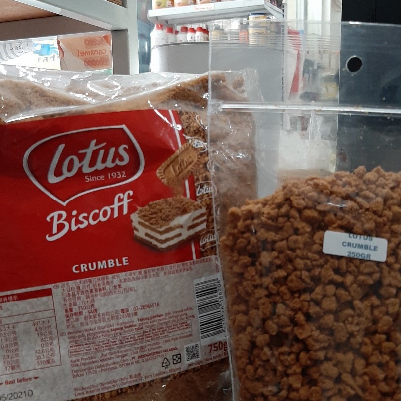 Lotus BISCOFF CRUMBLE 250GR, Delicious BISCUIT Crumbs, Savory Mix CAKE ...