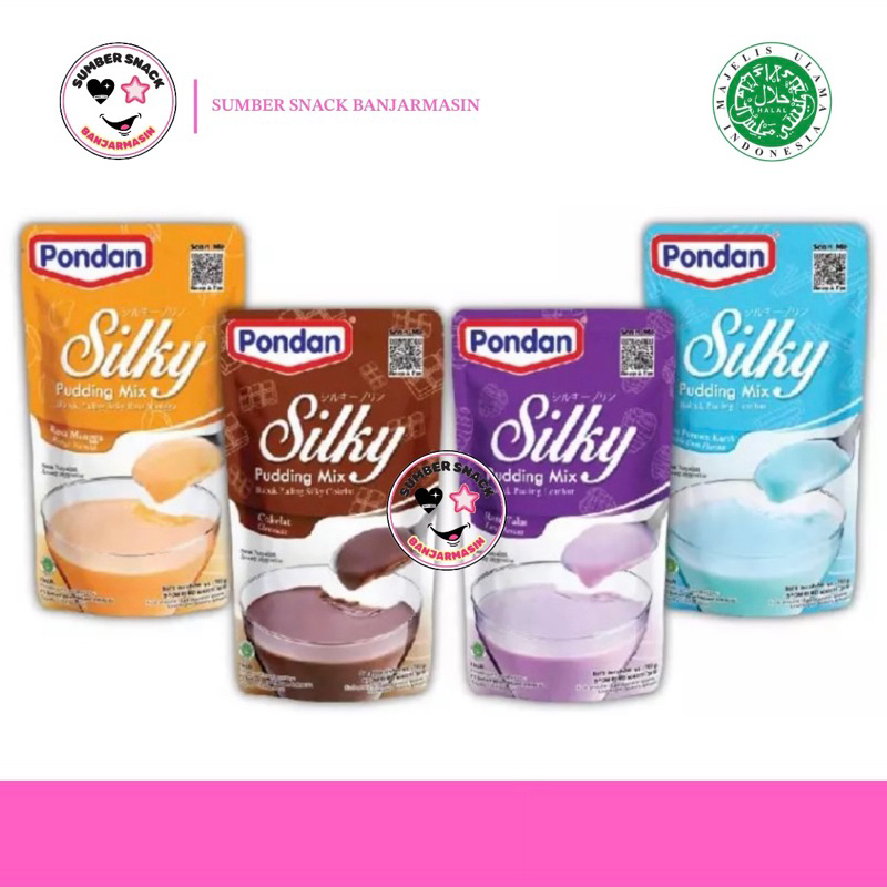Pondan Silky Pudding Mix Pouch (100g) (4 Flavor Variants) | Shopee Malaysia