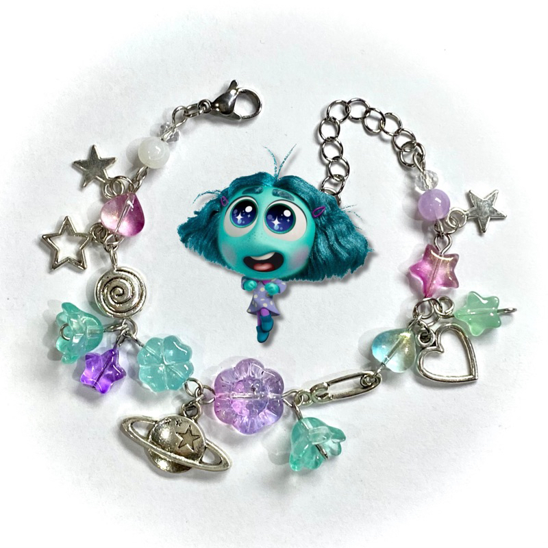 Inside out 2 bracelets | Joy | Sadness | Fear | Disgust | Ager | Nvy ...