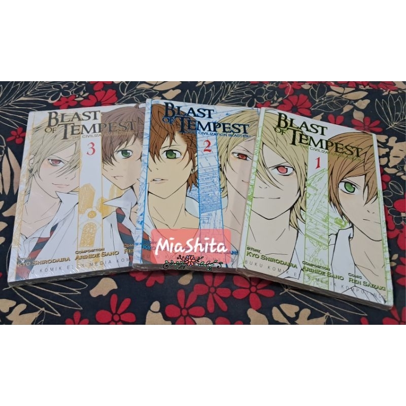 Komik Manga Series Set Semi Shounen Ai Blast Of Tempest [Zetsuen no ...