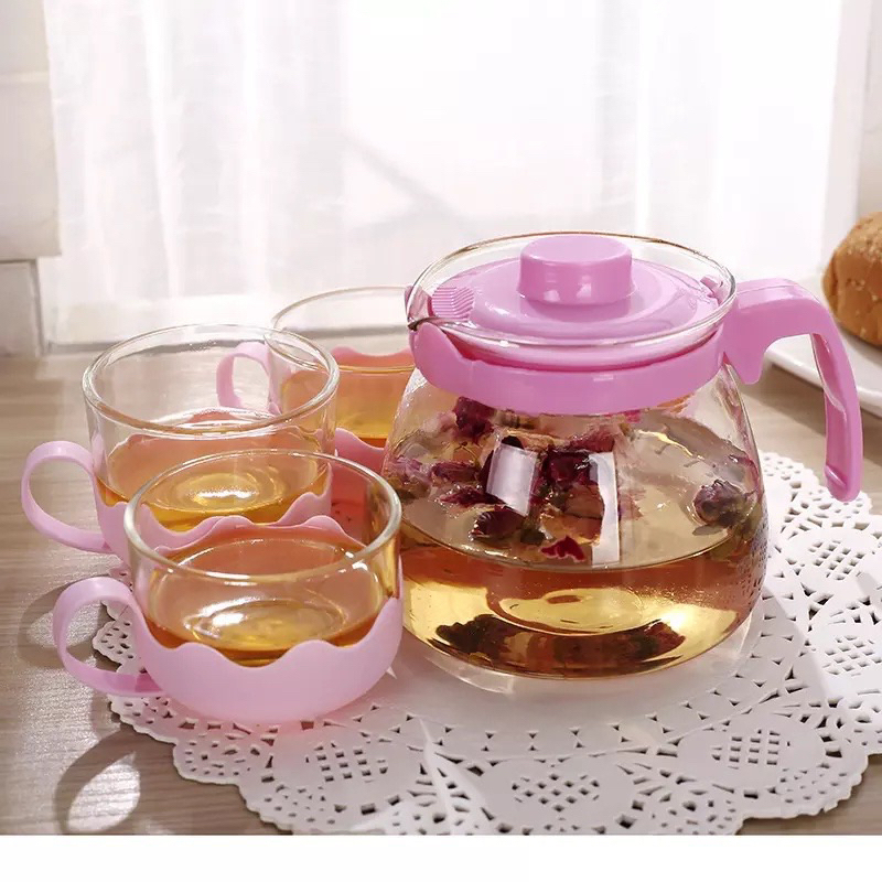 Tea pot teapot Coffee pot teapot 5in 1 teapot set Glass teapot/beling ...