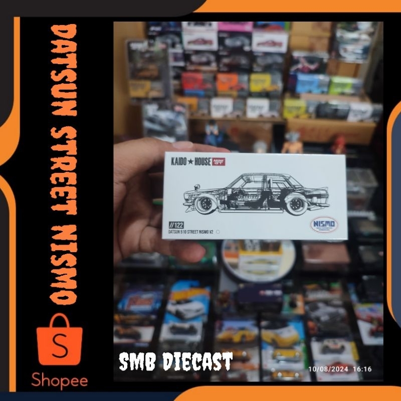 KAIDO HOUSE MINI GT DATSUN 510 STREET NISMO V2 KHMG122 | Shopee Malaysia