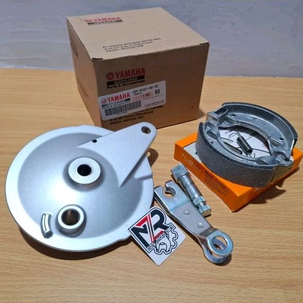 Small BRAKE PANEL F1ZR/BACK DRUM COVER YAMAHA ALFA F1 FORCE 1 F1ZR ...