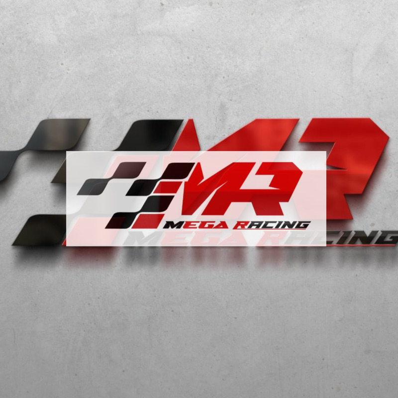 MATAHARI Mega RACING Motorcycle Sticker with Water & Sun Resistant ...