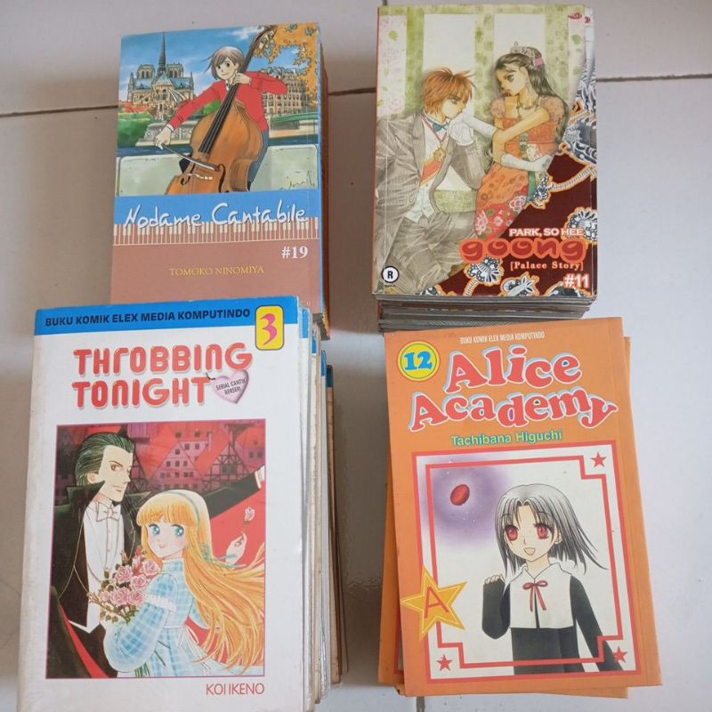 Alice academy Comic Throbbing tonight/nodame cantabile/goong Palace story | Shopee Malaysia
