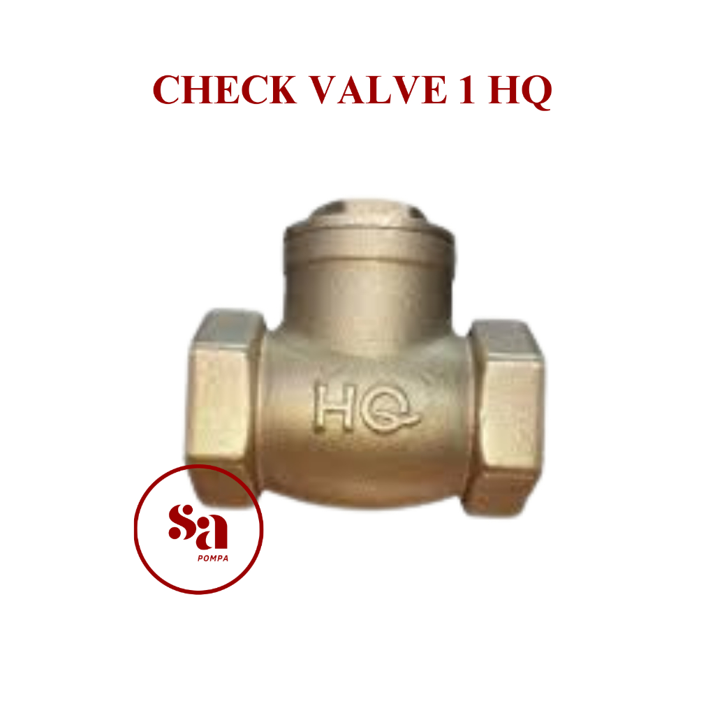 Check VALVE 1 HQ VALVE RETURN VALVE, HIGH QUALITY, & LUAS ...