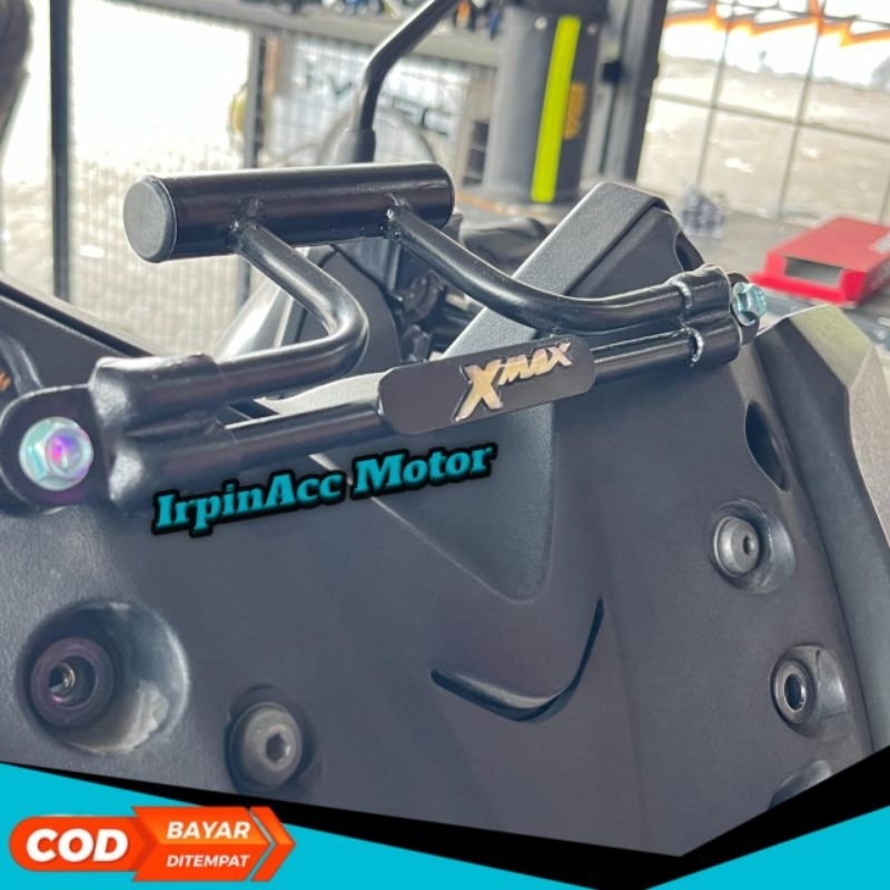 Yamaha XMAX 250 cc Mobile Phone HOLDER Bracket GPS HP Premium Pipe ...