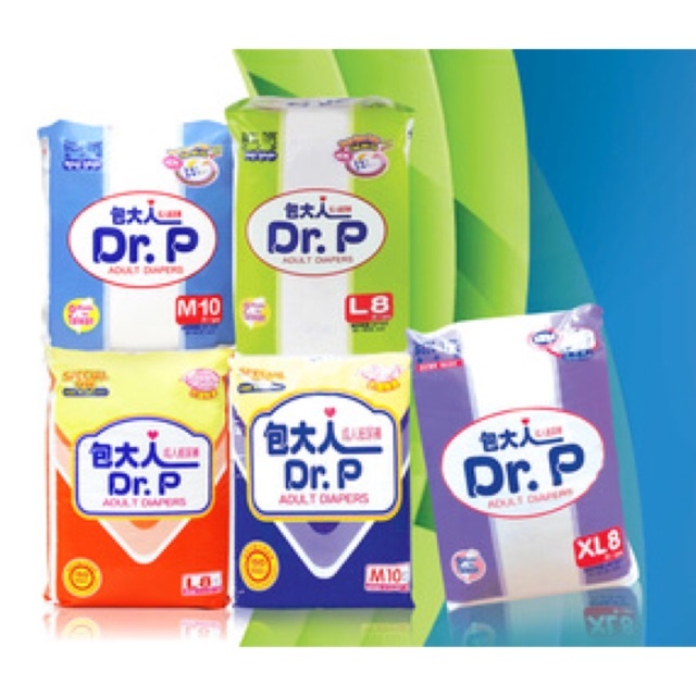 Dr P ADULT DIAPERS BASIC & SPECIAL TYPE | Shopee Malaysia