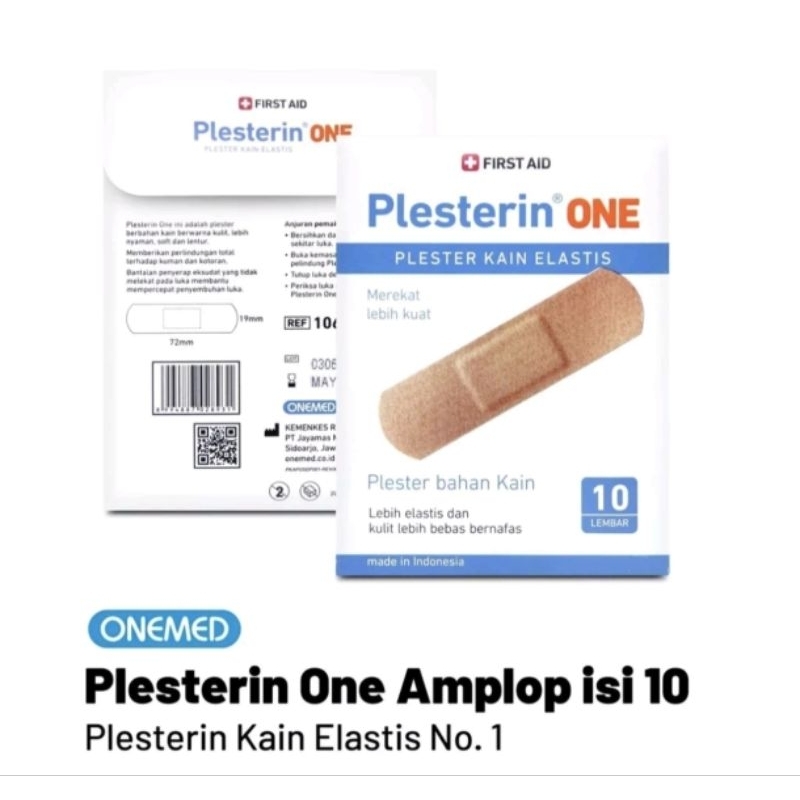 Plasterin ONE Envelope Packaging Contains 10 Sheets Of Onemed Wound ...