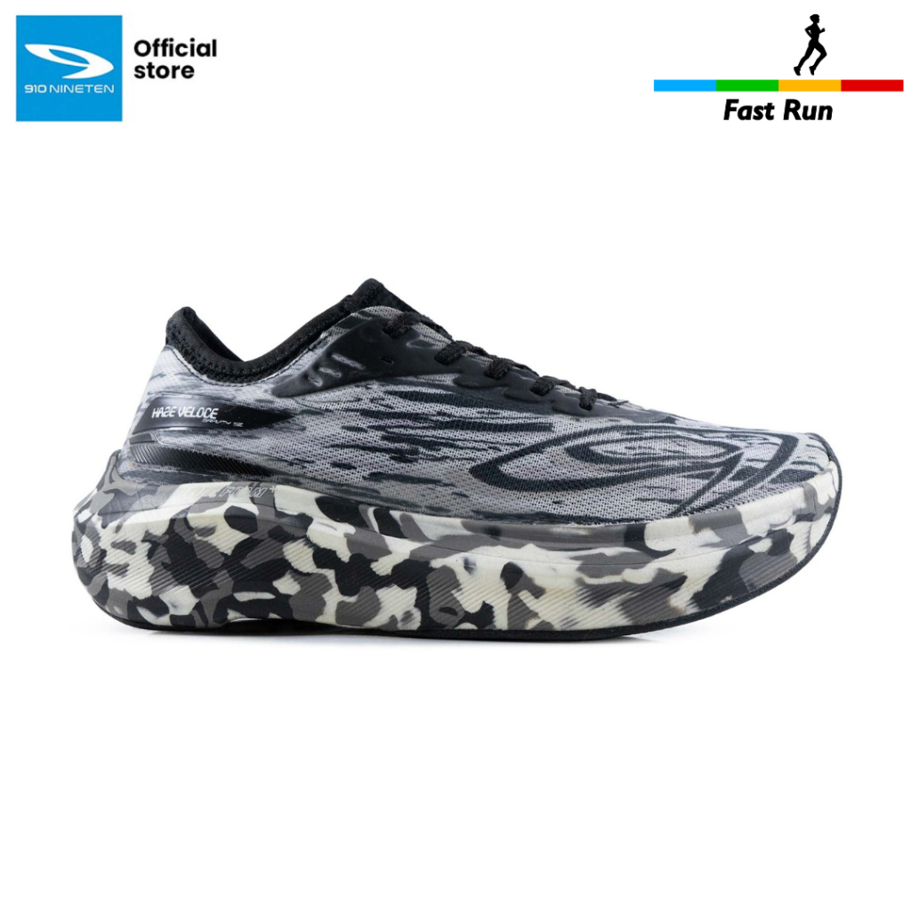 910nineten HAZE VELOCE GRAVITY running shoes - BLACK/WHITE | Shopee ...