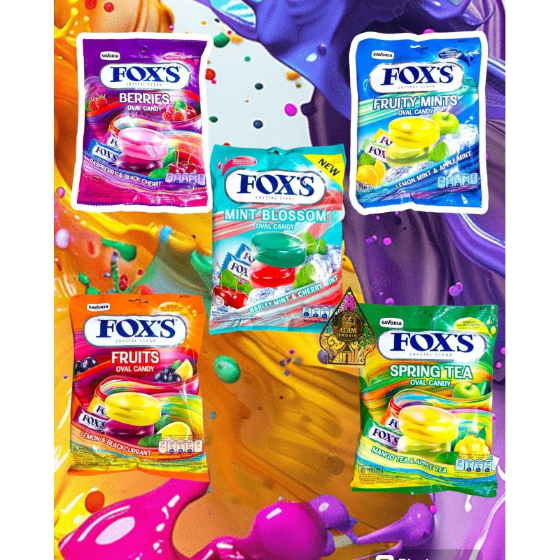 Fox's Fruit Flavor Candy All Variants | Shopee Malaysia