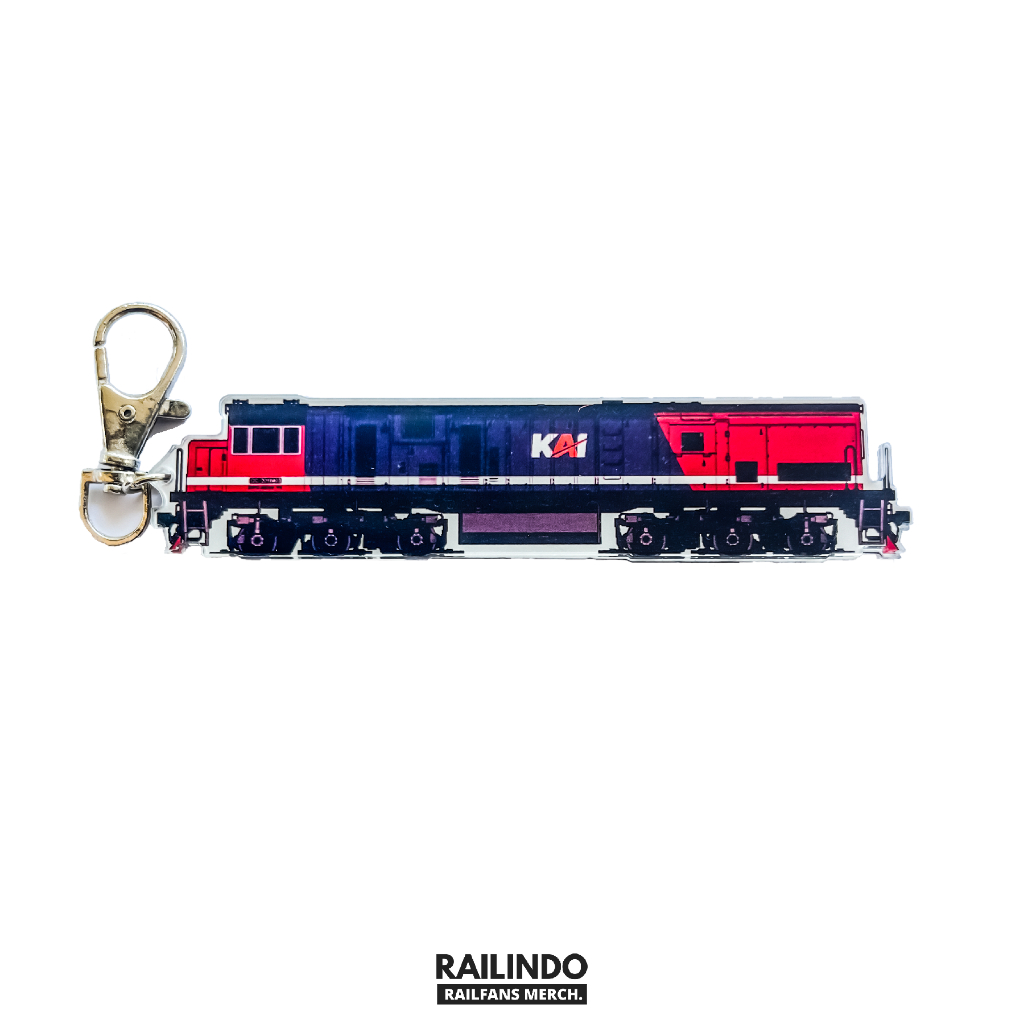 GANTUNGAN Railindo - Train Locomotive Keychain CC 201 RnB "Sumatera ...