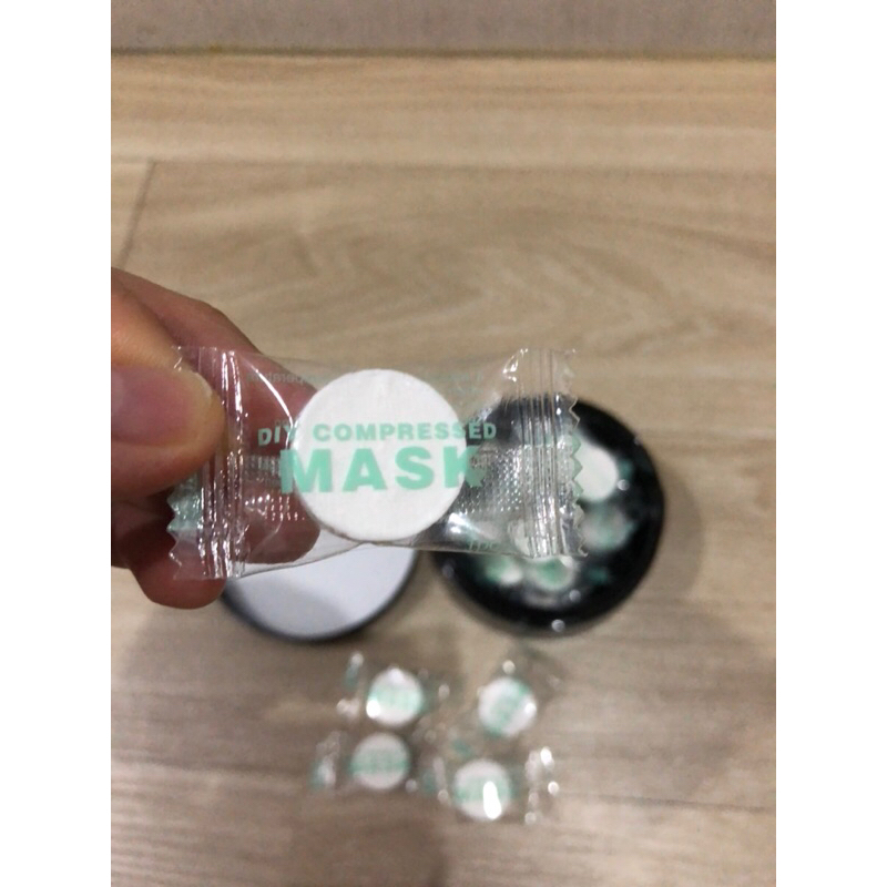 Compressed mask sheet | Facial mask 12 thousand (24pcs) | Shopee Malaysia