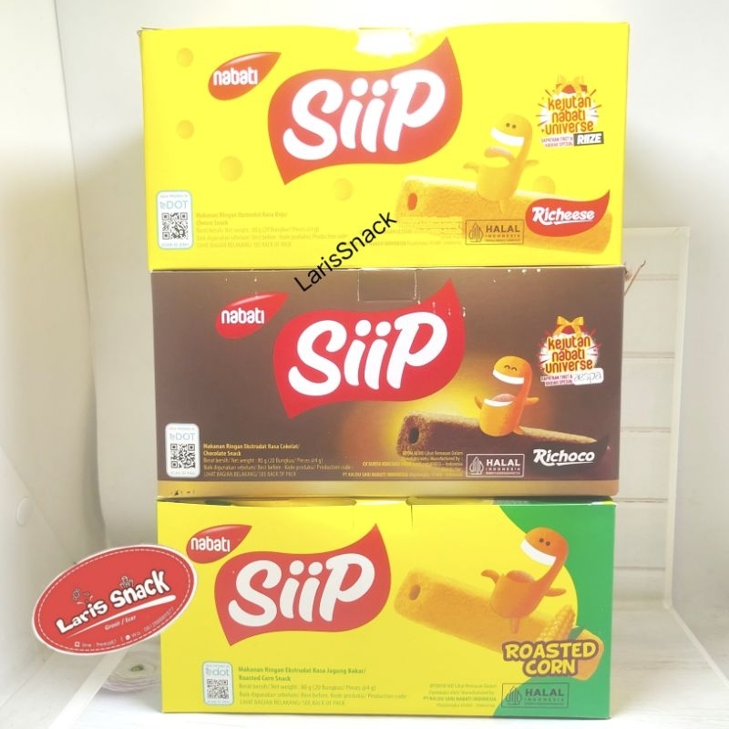 Vegetable Siip Richeese Snack Box (20Pcs Contents) | Shopee Malaysia