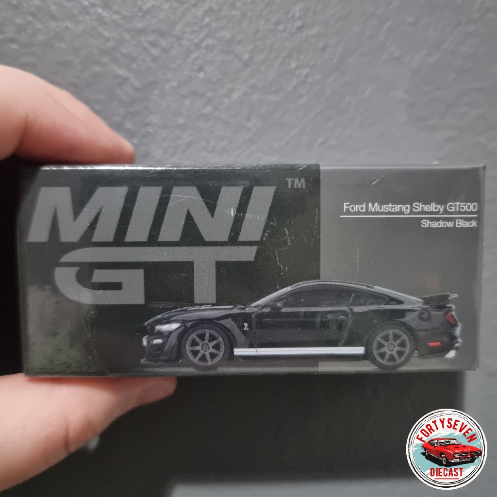HITAM Mini gt 334 mgt minigt Ford Mustang Shelby GT500 Shadow Black ...