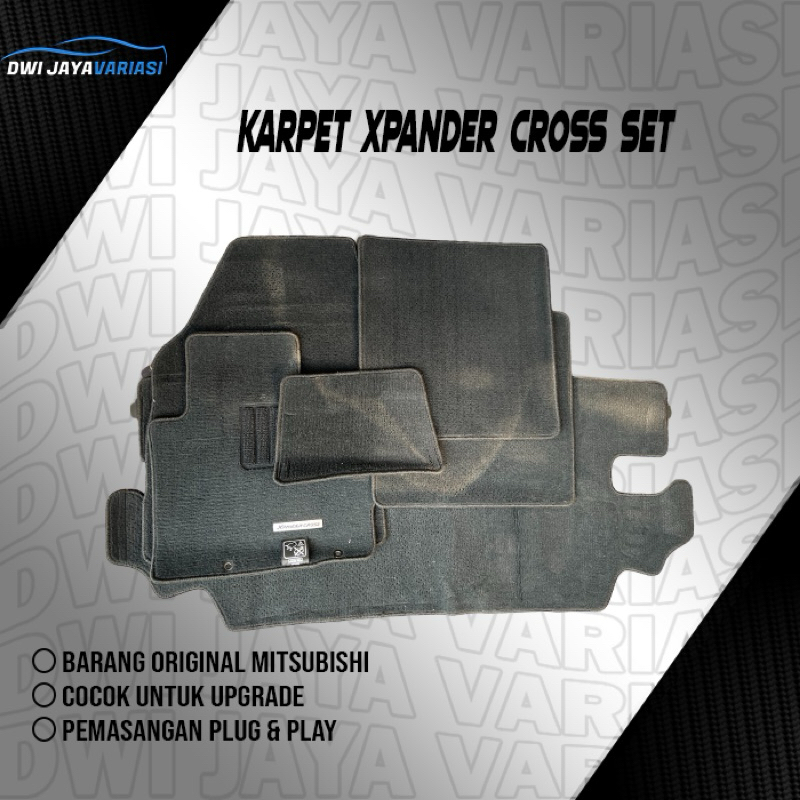 Original MITSUBISHI XPANDER CROSS CARPET | Shopee Malaysia