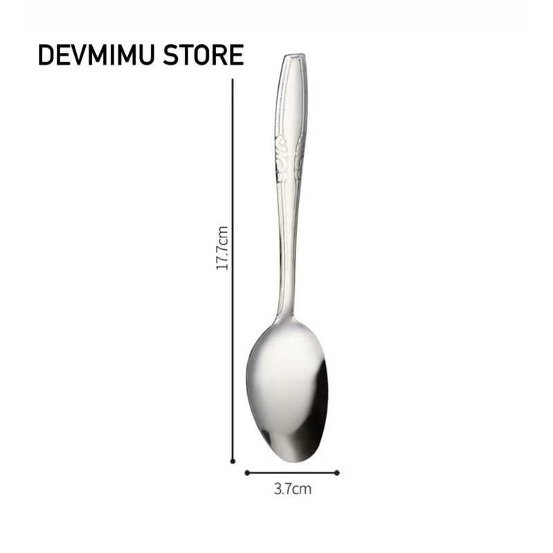 Stainless TABLE SPOON (12 PCS) | Shopee Malaysia