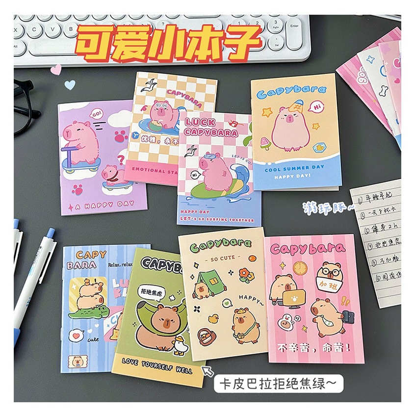 Capybara Minibook Capybara Minibook Capybara Writing Book | Shopee Malaysia