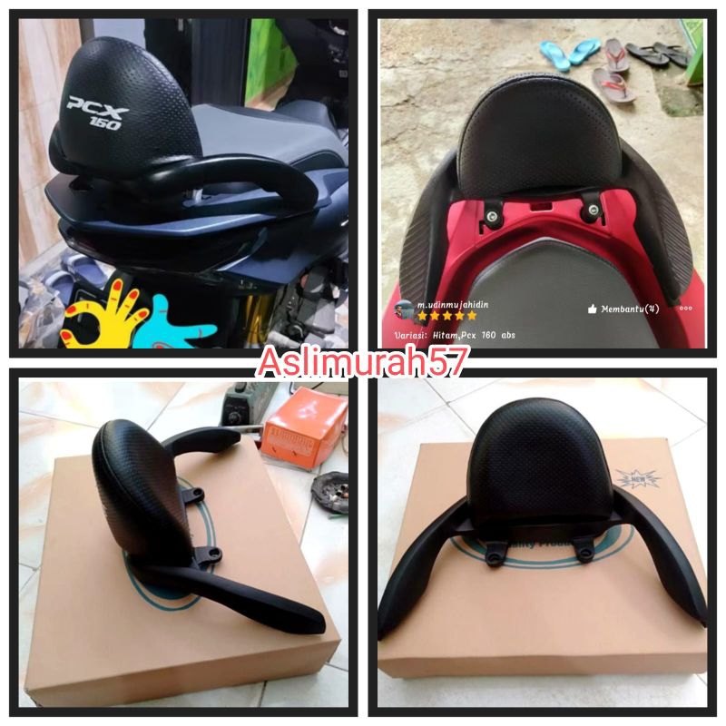 Latest PCX backrest PCX jox stirrup 150/160 PCX cbs abs child pillion ...