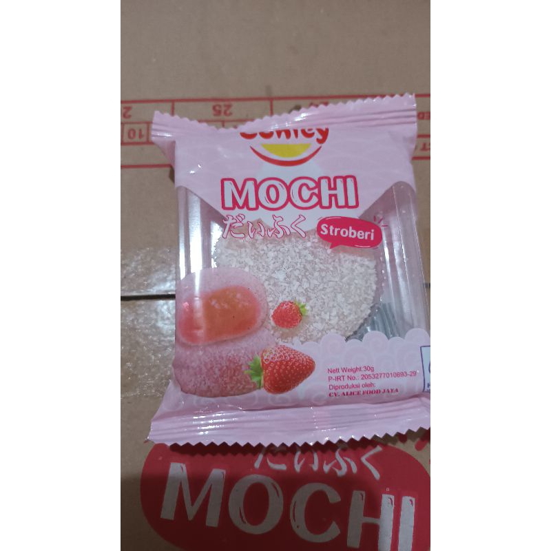 Conley's Viral Mochi, Strawberry Flavor, 6pcs | Shopee Malaysia