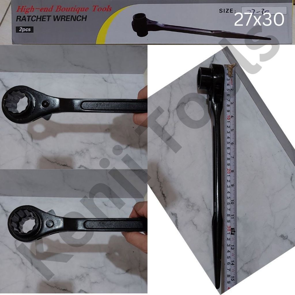 2-way Skafolding Rachet Ring Lock 27x30mm Double Ratchet Scaffolding ...