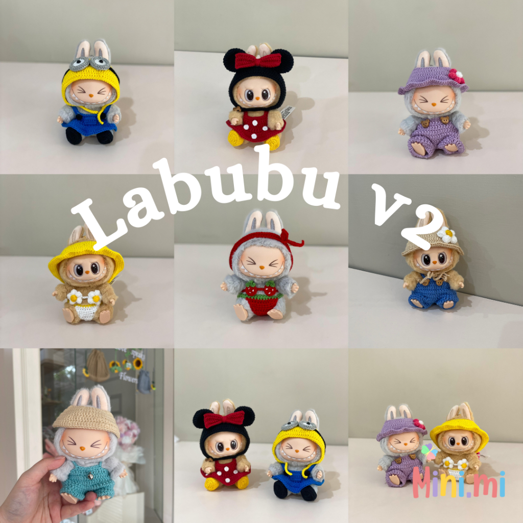 Labubu Shirt v2 | Pumpkin CLOTHES | Labubu Costume | Shopee Malaysia