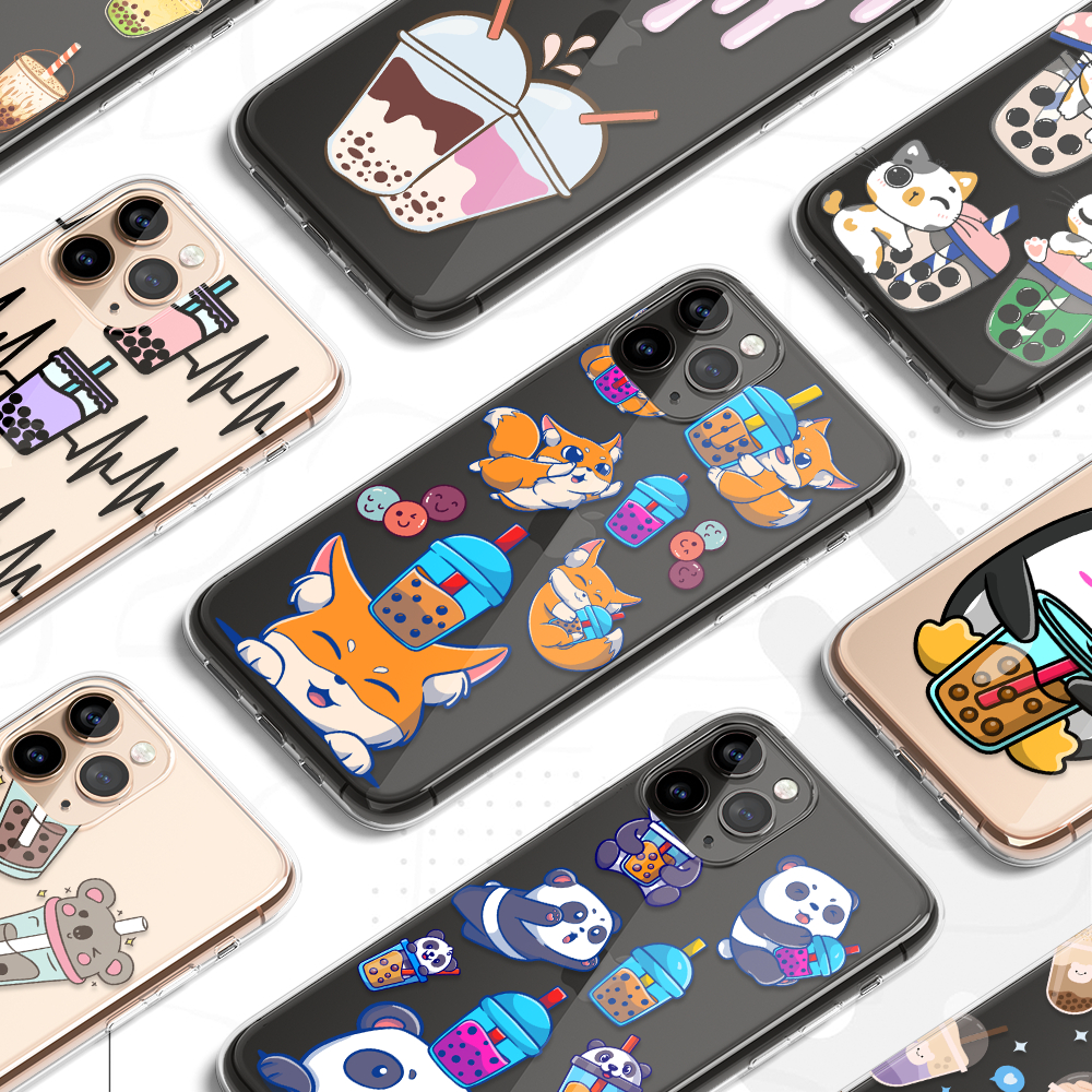 Case Premium Boba Collection (All Types Of HP) | Shopee Malaysia
