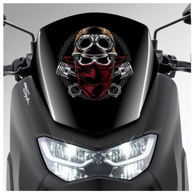 Full visor sticker / Winshield Nmax New Nmax TURBO PCX 150 PCX 160 LEXI ...