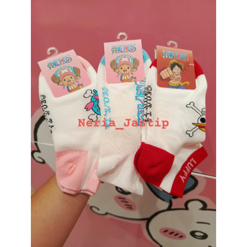Miniso x One Piece Socks Short Socks Sock Original Toei Animation Luffy ...