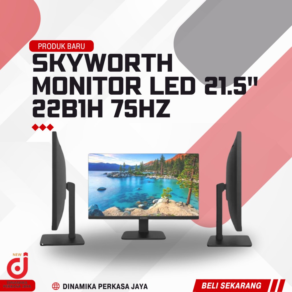 Skyworth LED Monitor 21.5" 22B1H 75Hz 3th Warranty | Shopee Malaysia