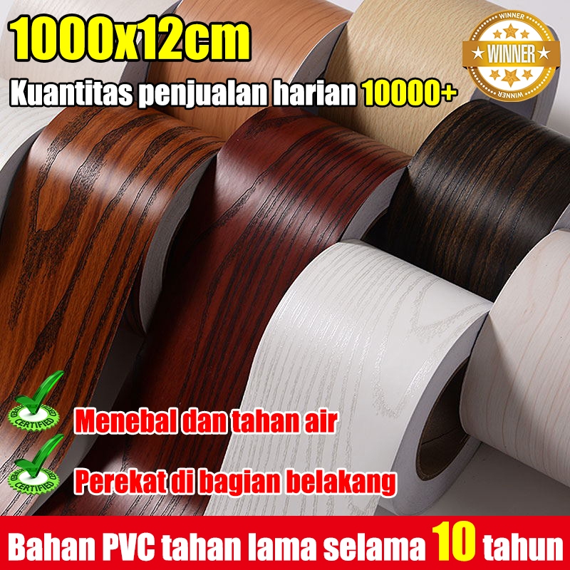 KAYU 1000 x 12cm durable for 10 years without falling off Wall border ...