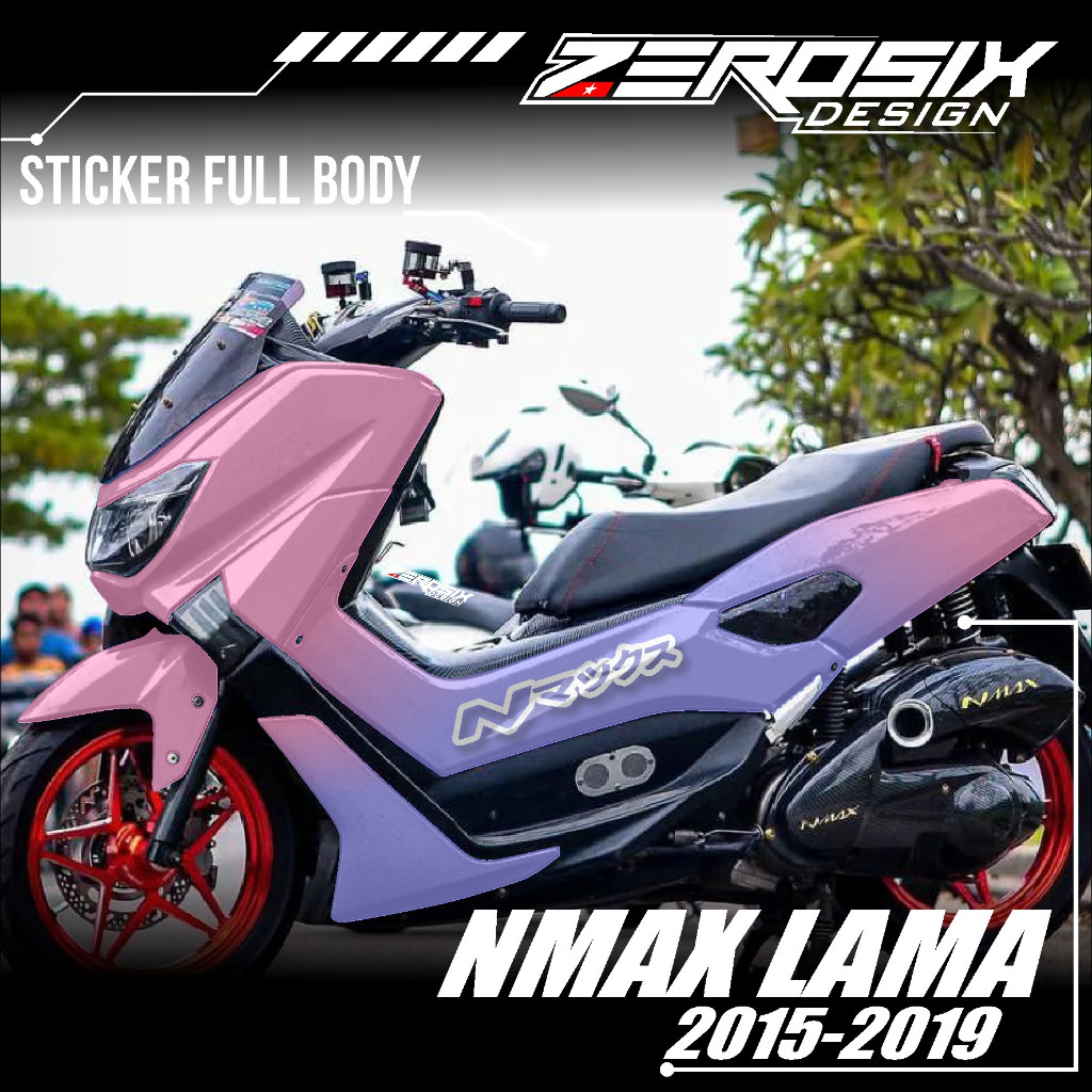 Yamaha Nmax LAMA Sticker Decal 2015 2016 2017 2018 2019 Full Body ...