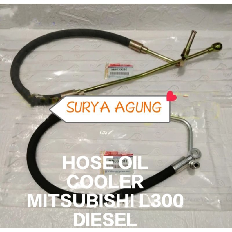 MITSUBISHI L300 DIESEL LONG AND SHORT OIL COOLER HOSE UNIT PRICE AND ...