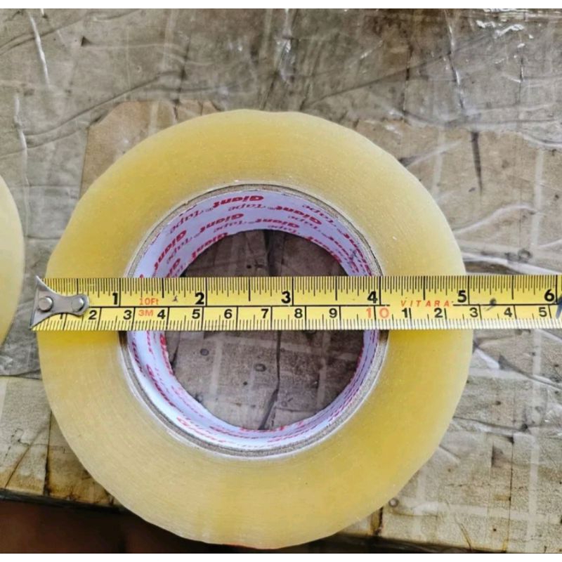 Giant Brand Clear Jumbo Duct Tape 45mm x 300 Yards / Duct Tape 500 ...