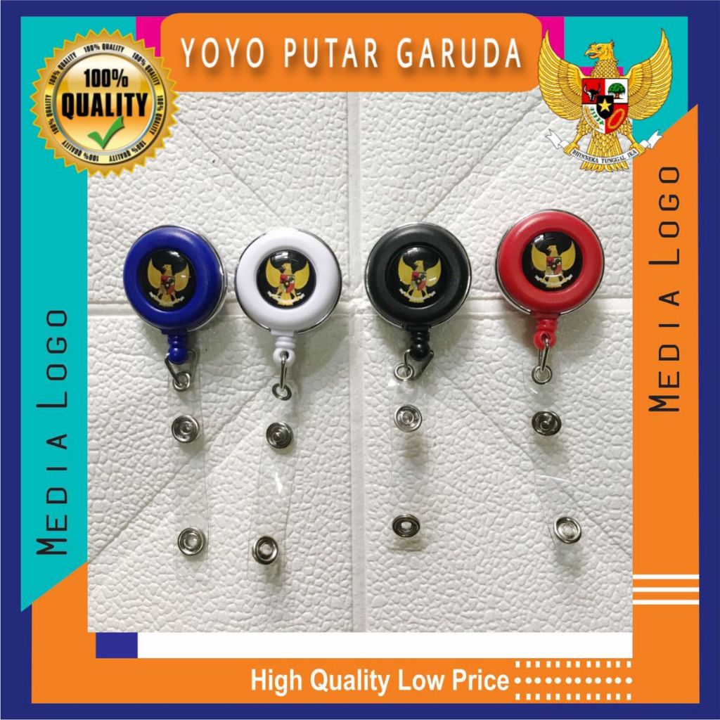 Yoyo ID CARD/NAME TAG ID+GARUDA SYMBOL LOGO | Shopee Malaysia