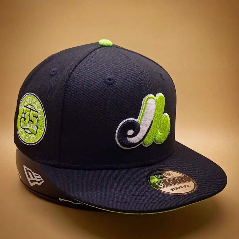 Ne Hat Original Montreal Exposed Anniversary Side Patch OSFM Snapback ...